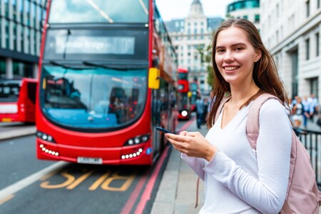 Autobus pubblici e bus turistici a Londra
